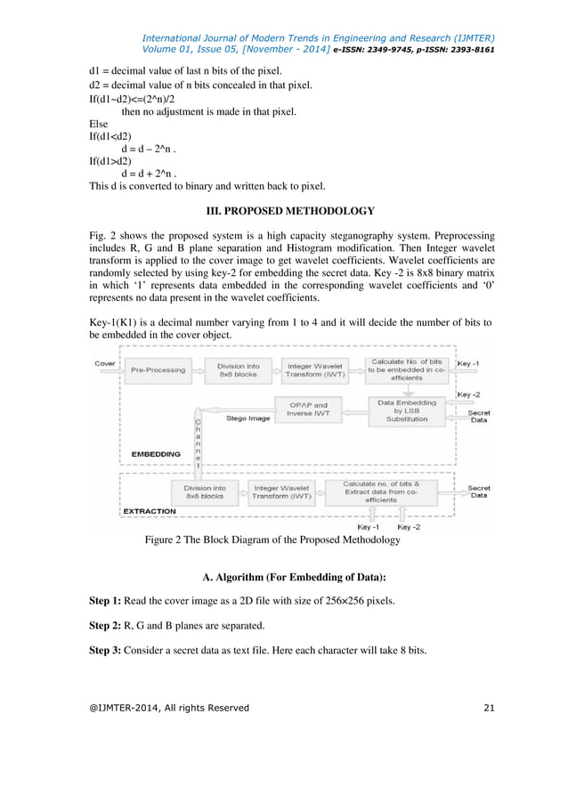 A NEW ALGORITHM FOR DATA HIDING USING OPAP AND MULTIPLE KEYS | PDF | Internet | Computing