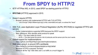 A new Internet? Intro to HTTP/2, QUIC, DoH and DNS over QUIC | PDF