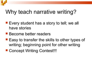 Narrative Writing Tips | PPT