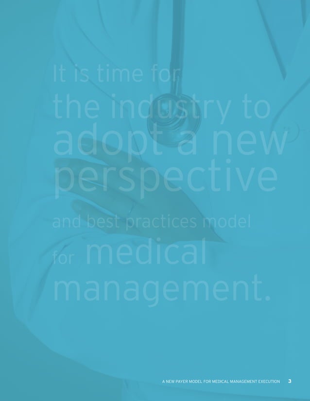 A New Payer Model for Medical Management Execution | PDF