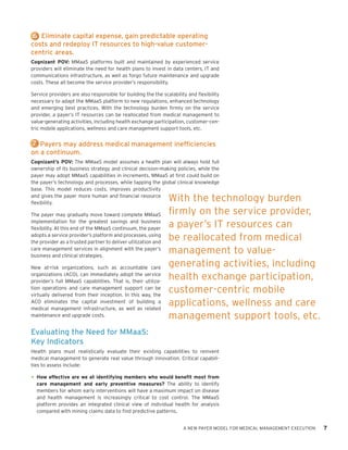 A New Payer Model for Medical Management Execution | PDF