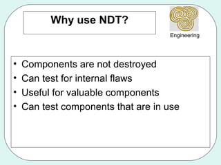 non destructive method | PPT