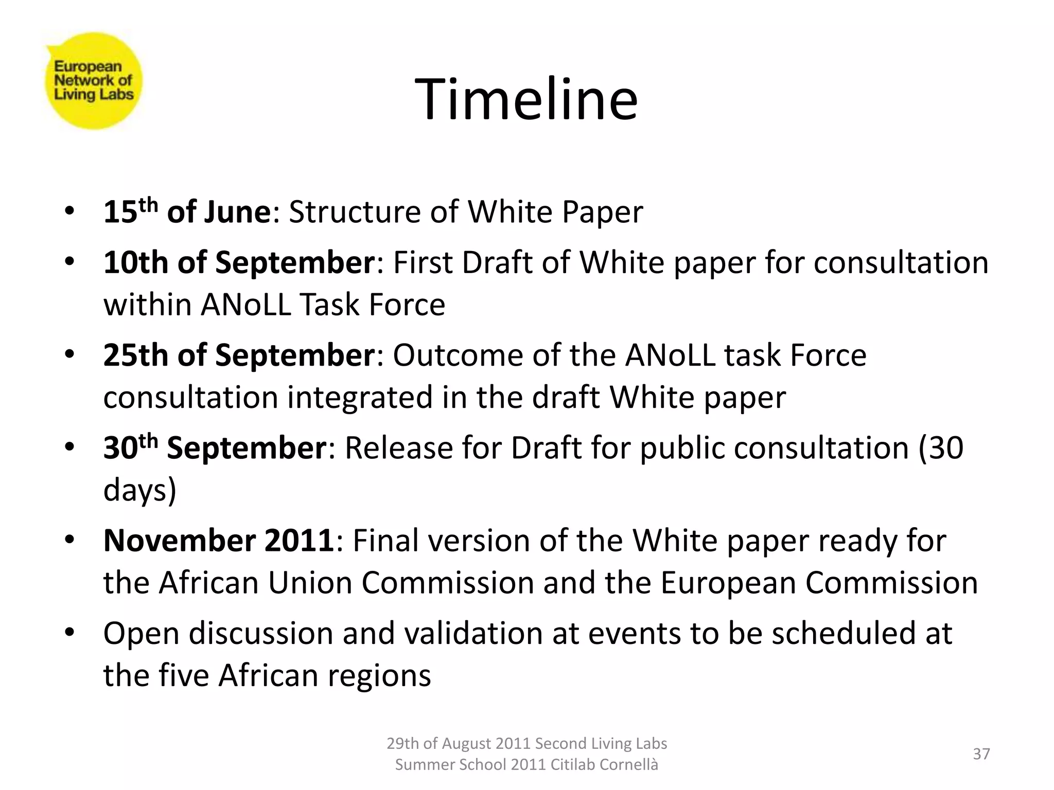 ENoLL General Presentation Alvaro Oliveira | PPT