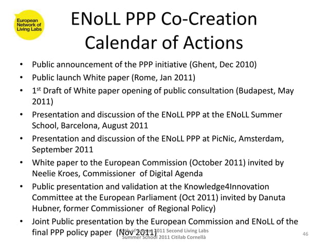 ENoLL General Presentation Alvaro Oliveira | PPT