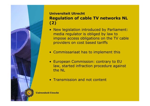 The difference between telecoms & media regulators | PDF