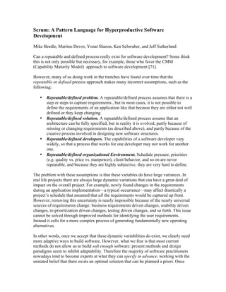 A Pattern-Language-for-software-Development | PDF