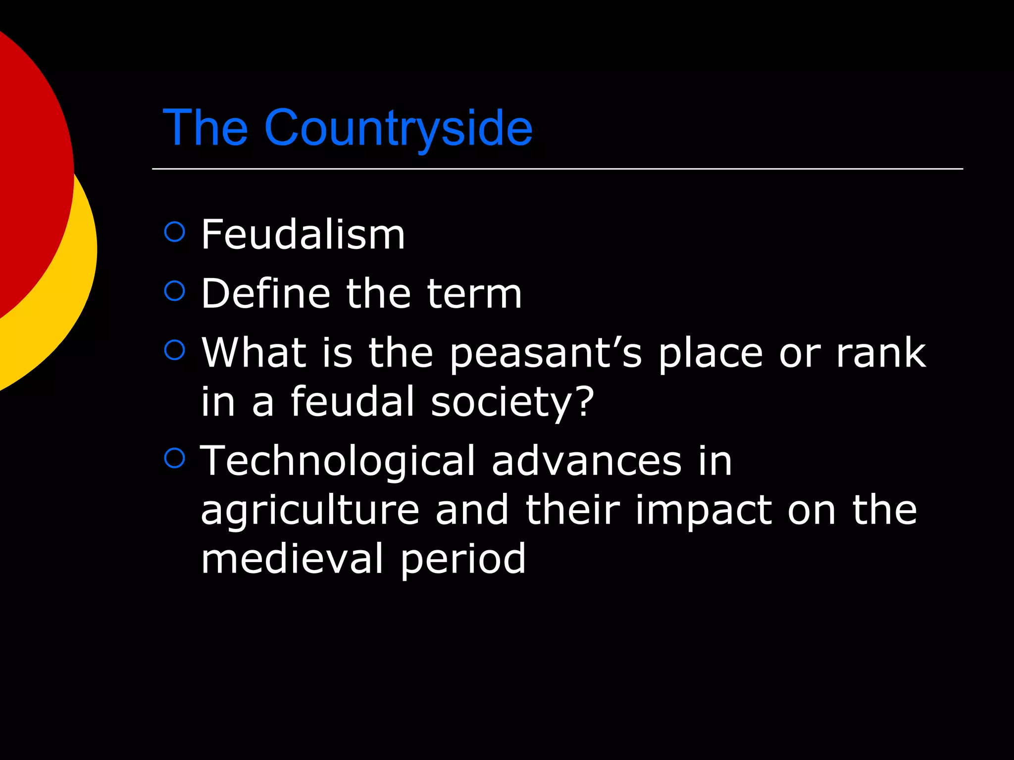 A Peasant’S View Of Medieval Life | PPT