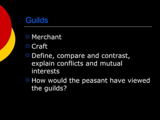 A Peasant’S View Of Medieval Life | PPT