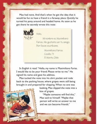 A Pen Pal for Max | PDF