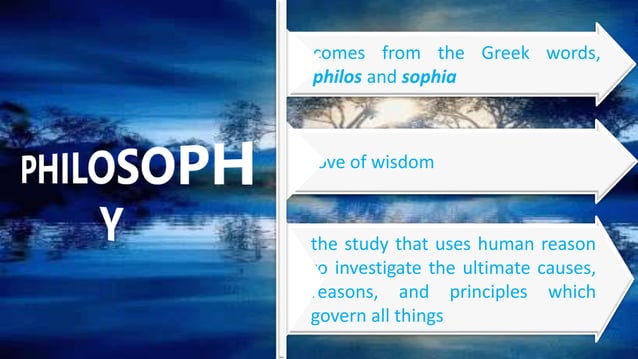 INTRODUCTION TO PHILOSOPHY FOR HUMAN NATURE | PPTX