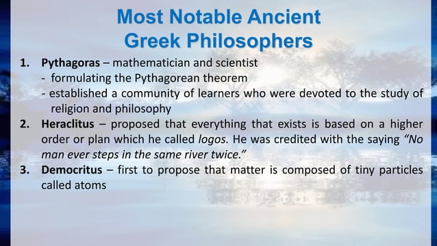 INTRODUCTION TO PHILOSOPHY FOR HUMAN NATURE | PPTX