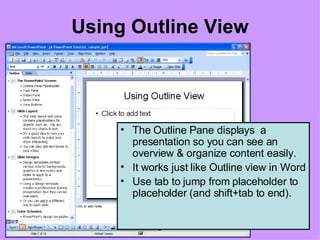 A Power Point Tutorial | PPT
