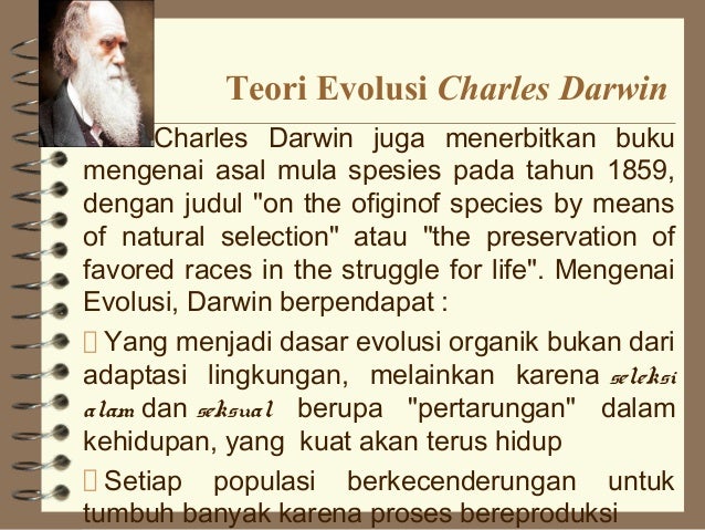 teori evolusi