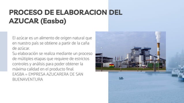 Proceso de elaboración de azucar | PPT