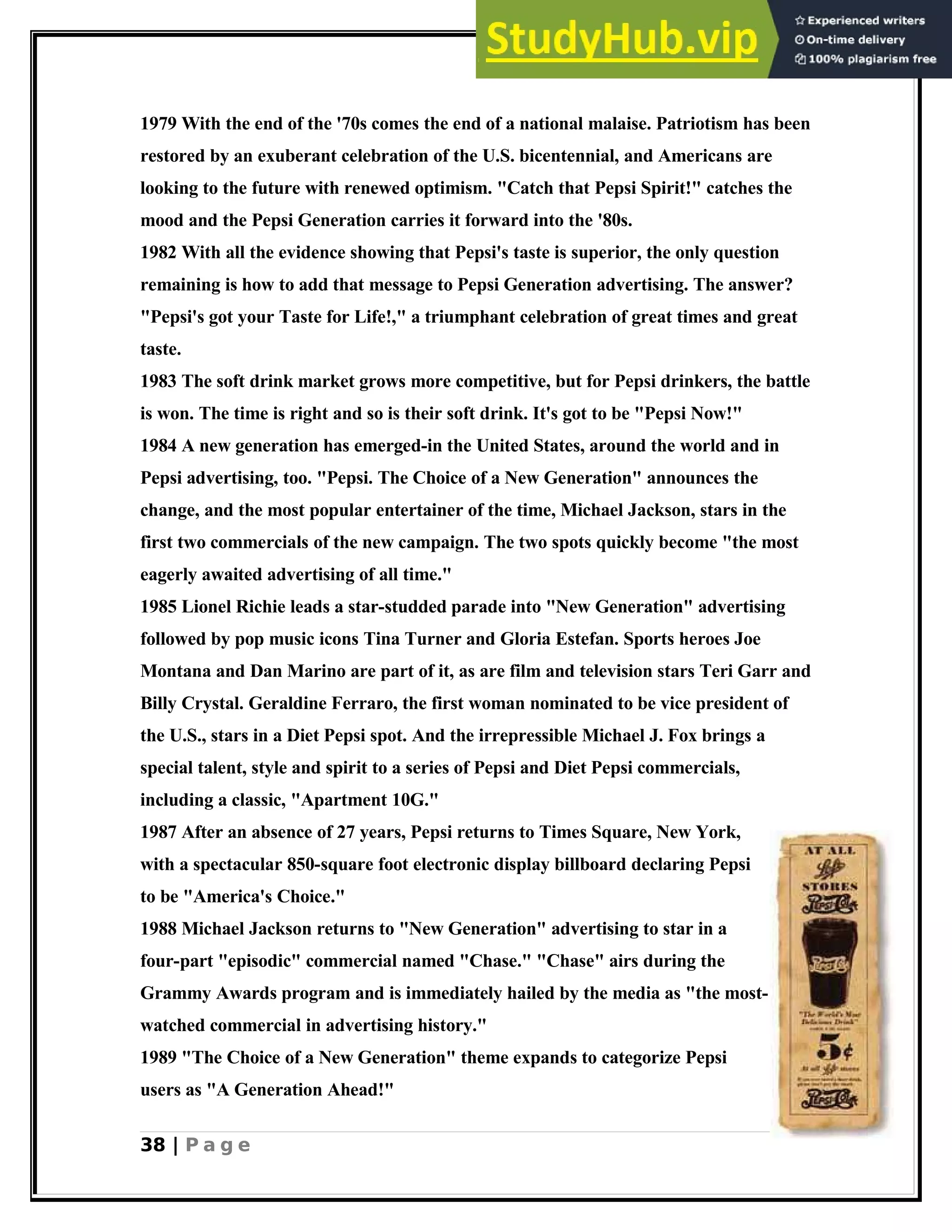 A-PROJECT-ON-PEPSI-CO-STING-ENERGY-DRINK | PDF