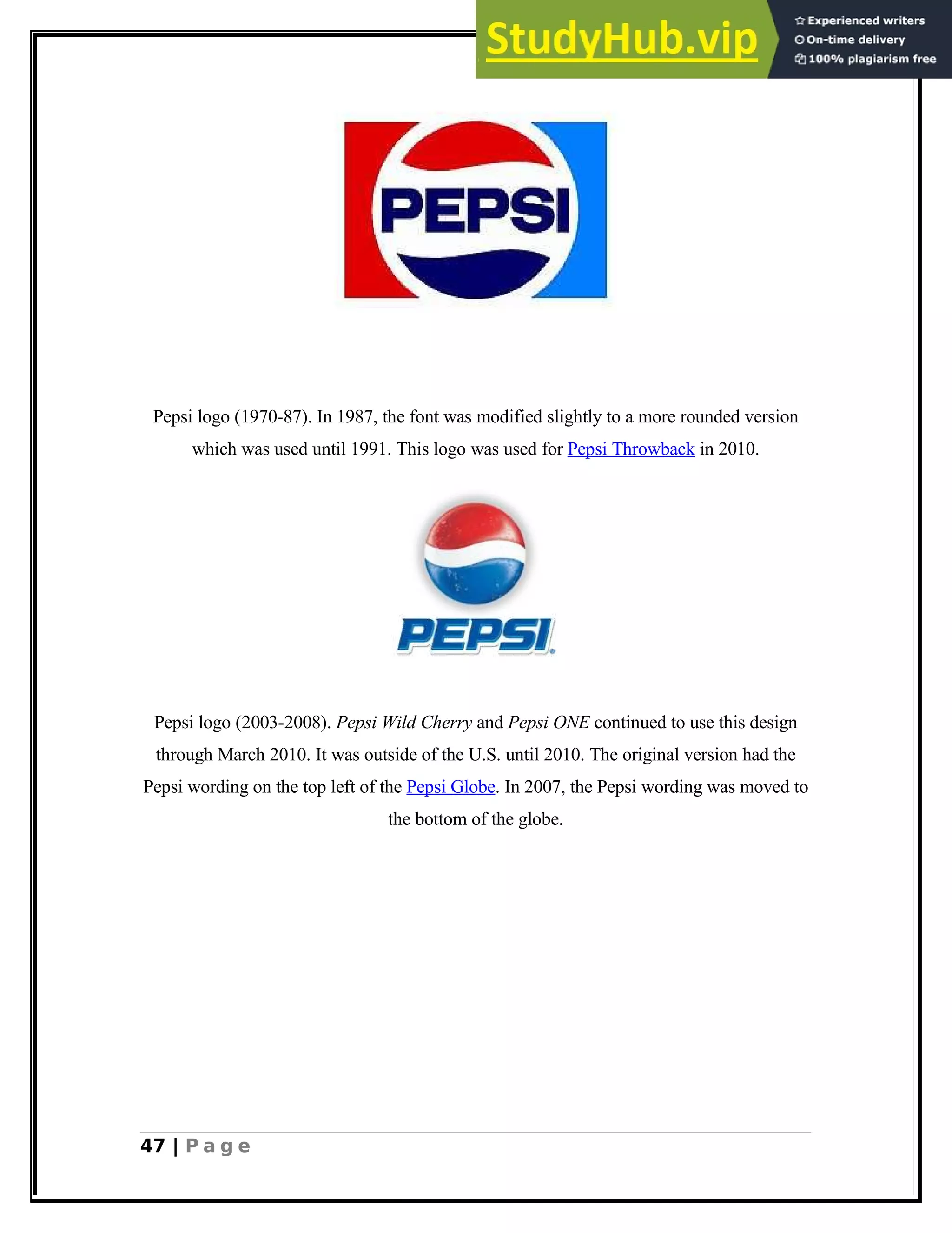 A-PROJECT-ON-PEPSI-CO-STING-ENERGY-DRINK | PDF