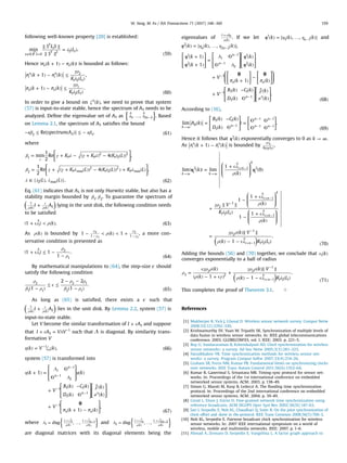 A Proportional Integral Estimator-Based Clock Synchronization Protocol for Wireless Sensor ...