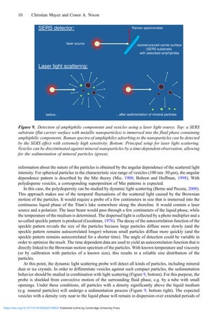A proposed mechanism for the formation of protocell-like structures on ...