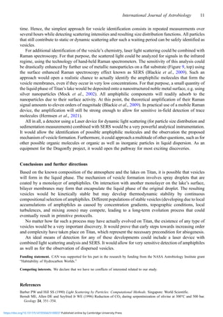 A proposed mechanism for the formation of protocell-like structures on ...