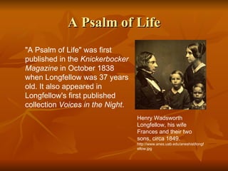 A Psalm of Life | PPT