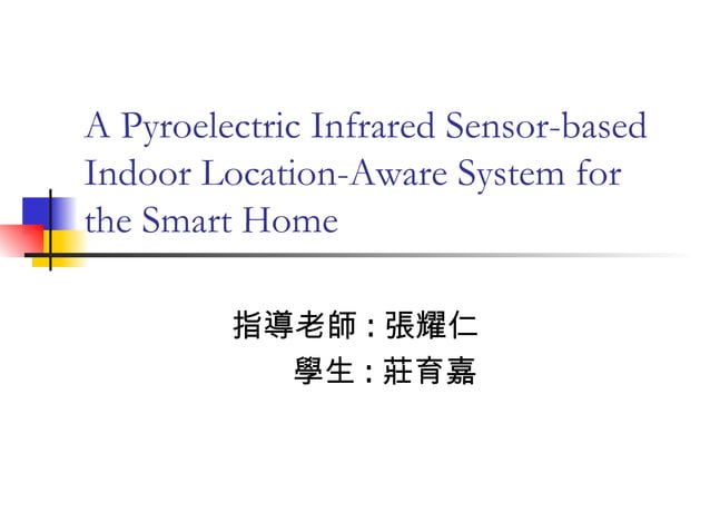A Pyroelectric Infrared Sensor | PPT | Internet of Things | Internet