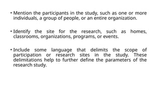 A-Qualitative-Purpose-Statement using In | PPT