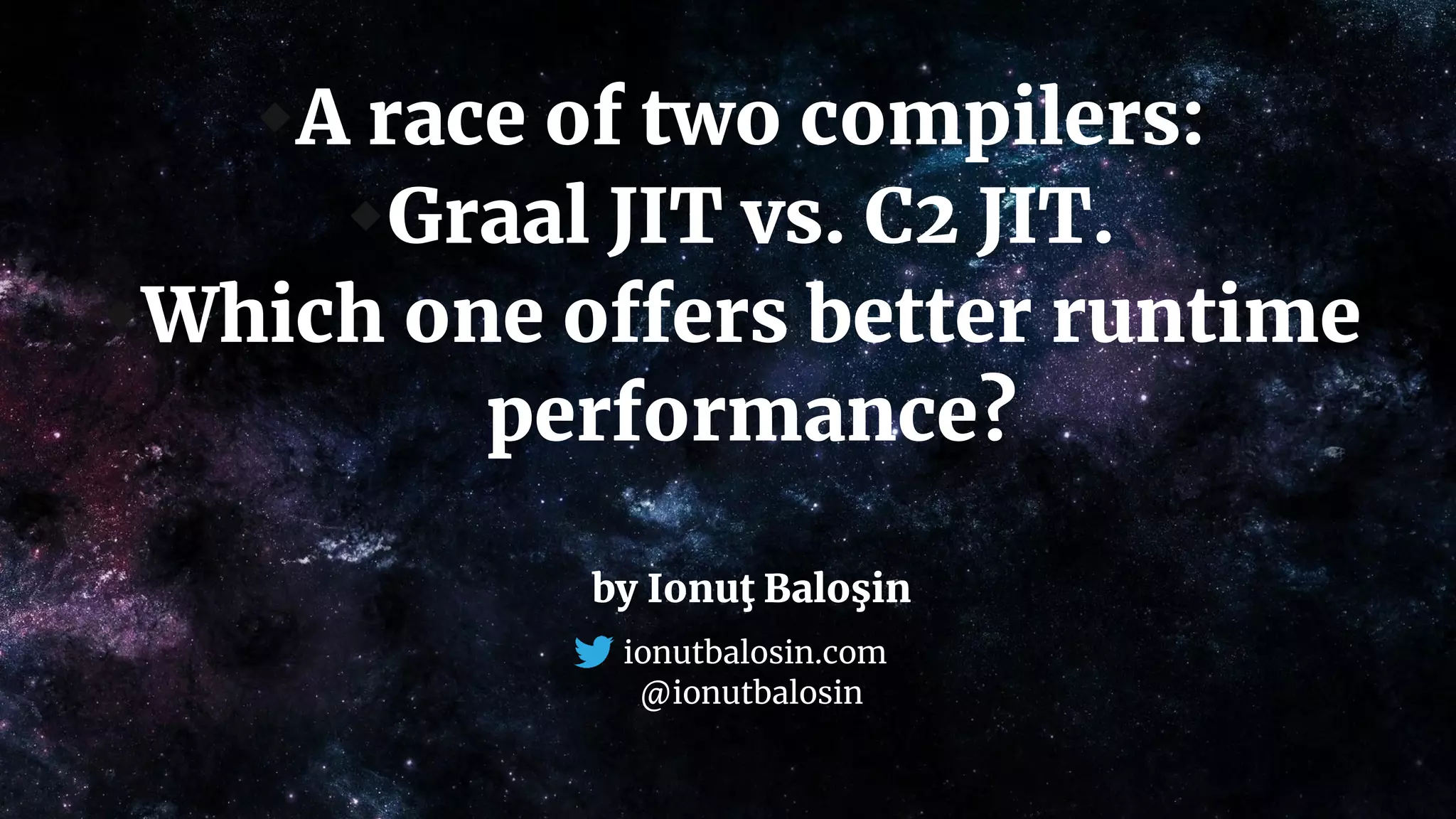 A race of two compilers: GraalVM JIT versus HotSpot JIT C2. Which one ...