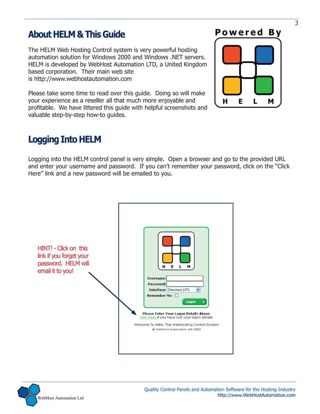 A Reseller's Guide to Using Helm | PDF