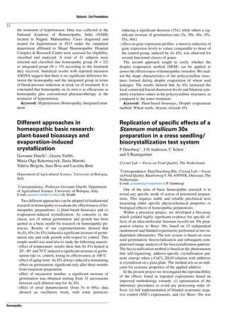 A retrospective cohort study on the efficacy of homeopathy compared to ...