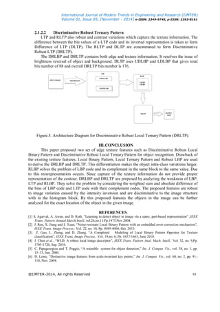A Robust Object Recognition using LBP, LTP and RLBP | PDF