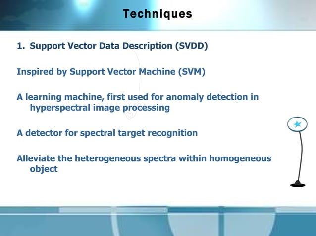 A ROBUST SPECTRAL TARGET RECOGNITION METHOD FOR HYPERSPECTRAL.ppt