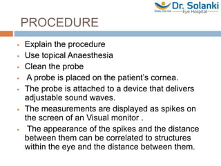 A scan biometry | PPTX