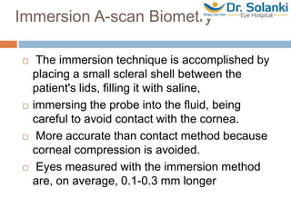 A scan biometry | PPTX