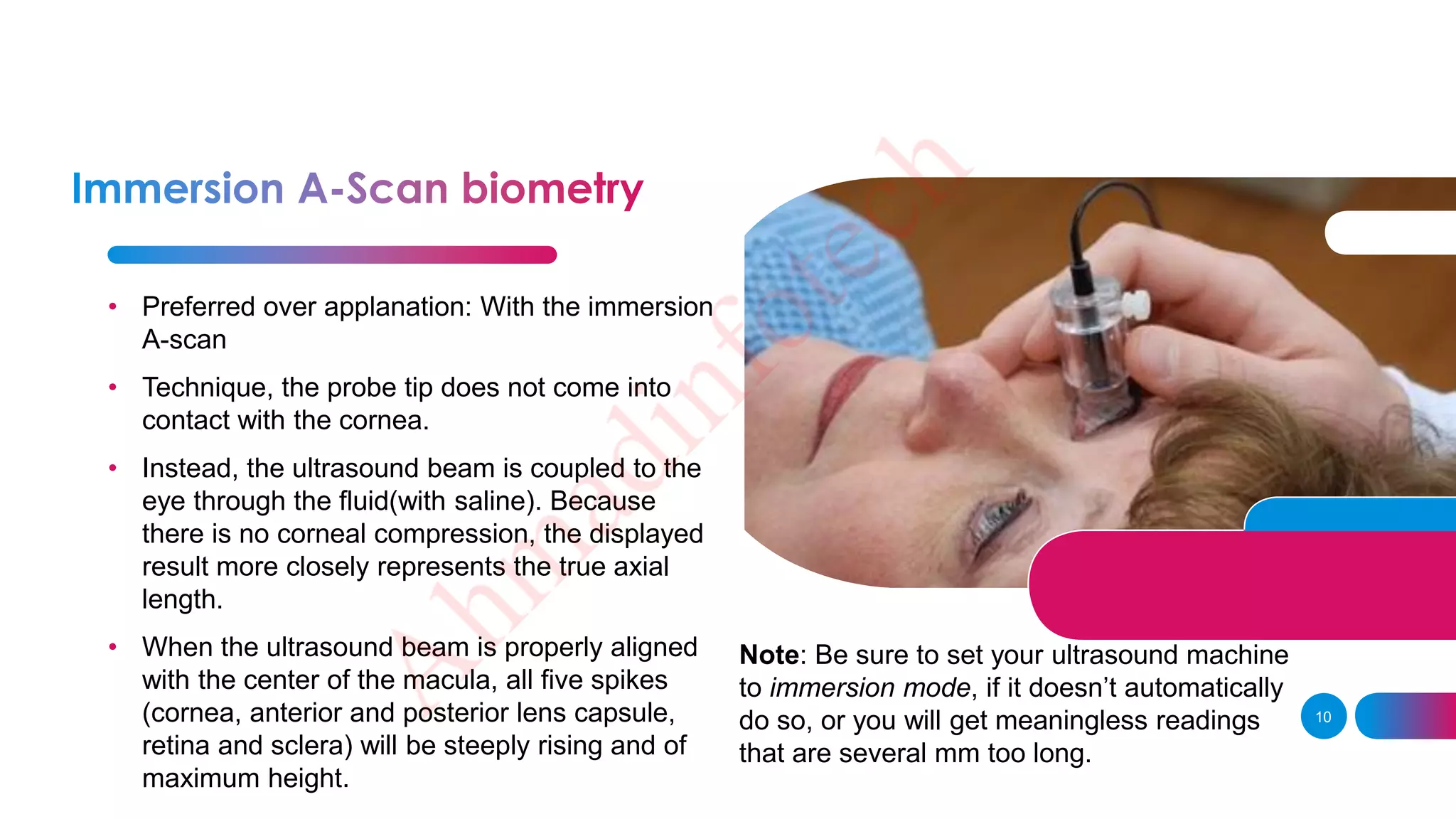 A scan biometry | How to Use A-scan? Types of A-Scan Biometry? | PDF