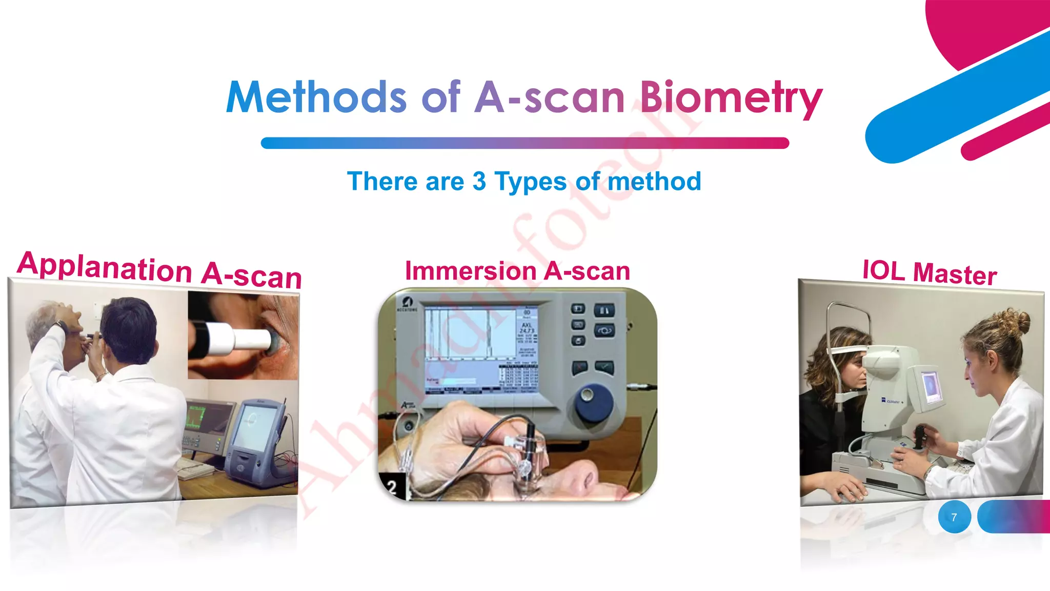 A scan biometry | How to Use A-scan? Types of A-Scan Biometry? | PDF