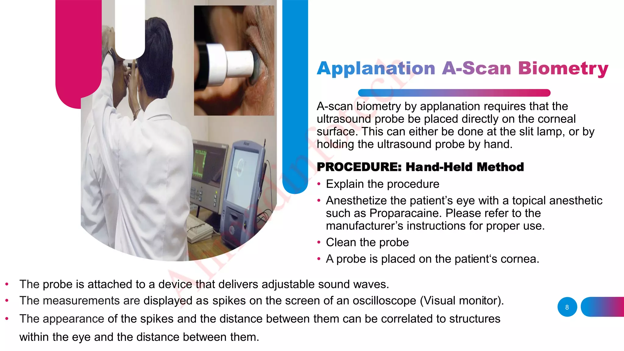 A scan biometry | How to Use A-scan? Types of A-Scan Biometry? | PDF