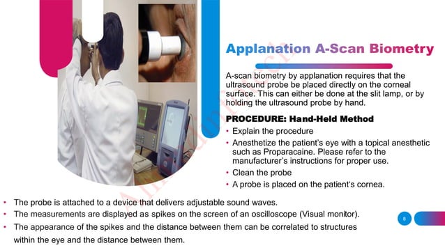 A scan biometry | How to Use A-scan? Types of A-Scan Biometry? | PDF