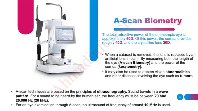 A scan biometry | How to Use A-scan? Types of A-Scan Biometry?