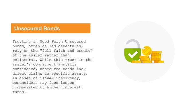Understanding Bonds: Secured vs. Unsecured | PPTX