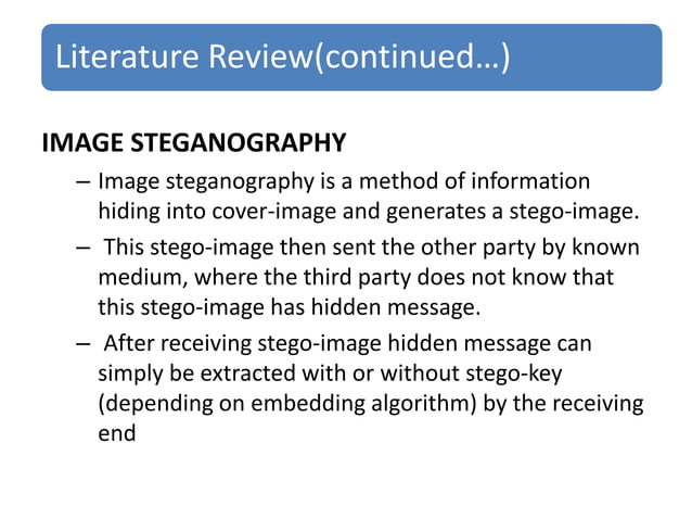 A secured-rgb-image-steganography-using-secret-key | PPT