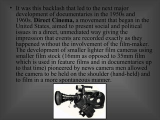 A Short History Of Documentary | PPT