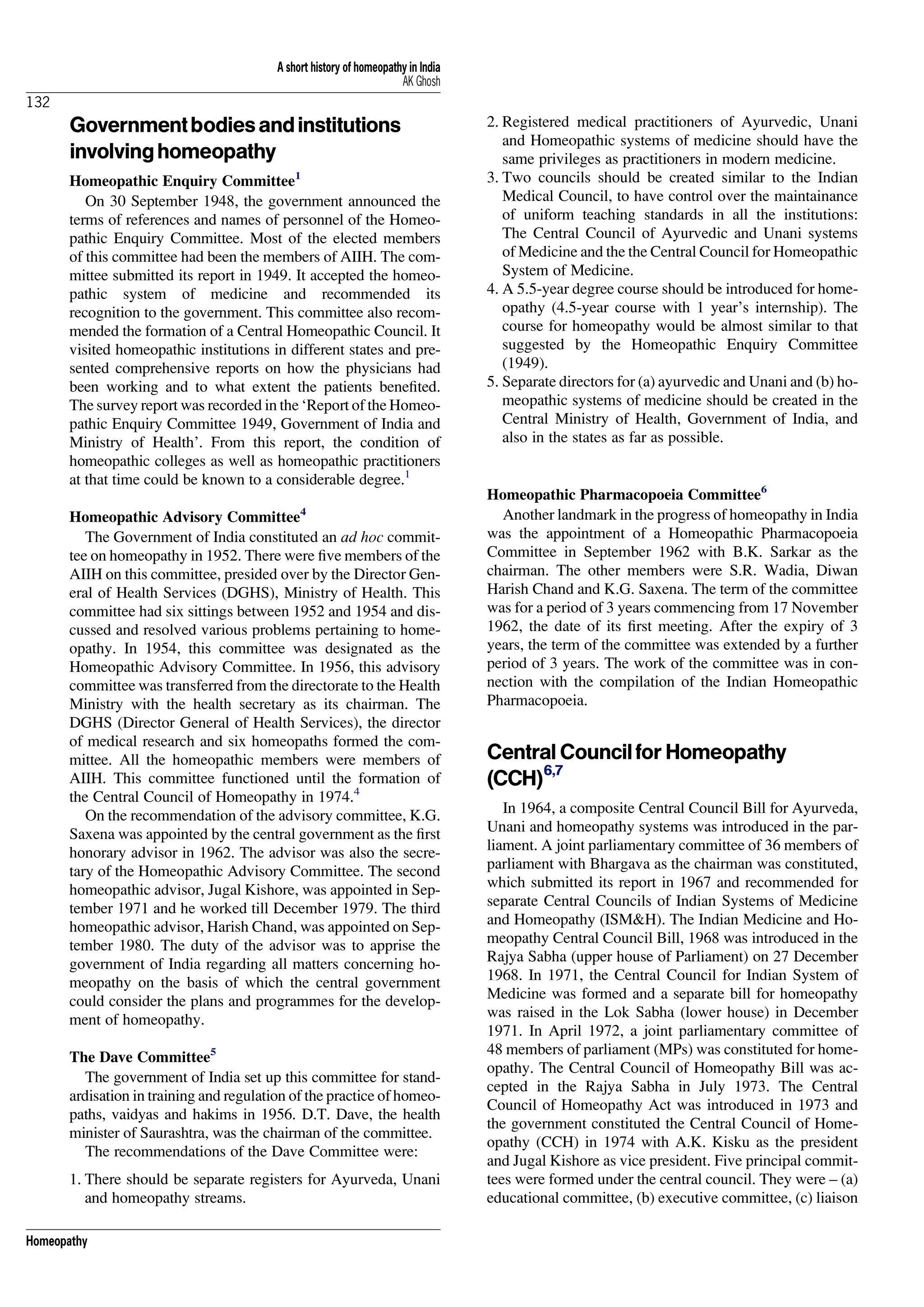 A short history of the development of homeopathy in India | PDF