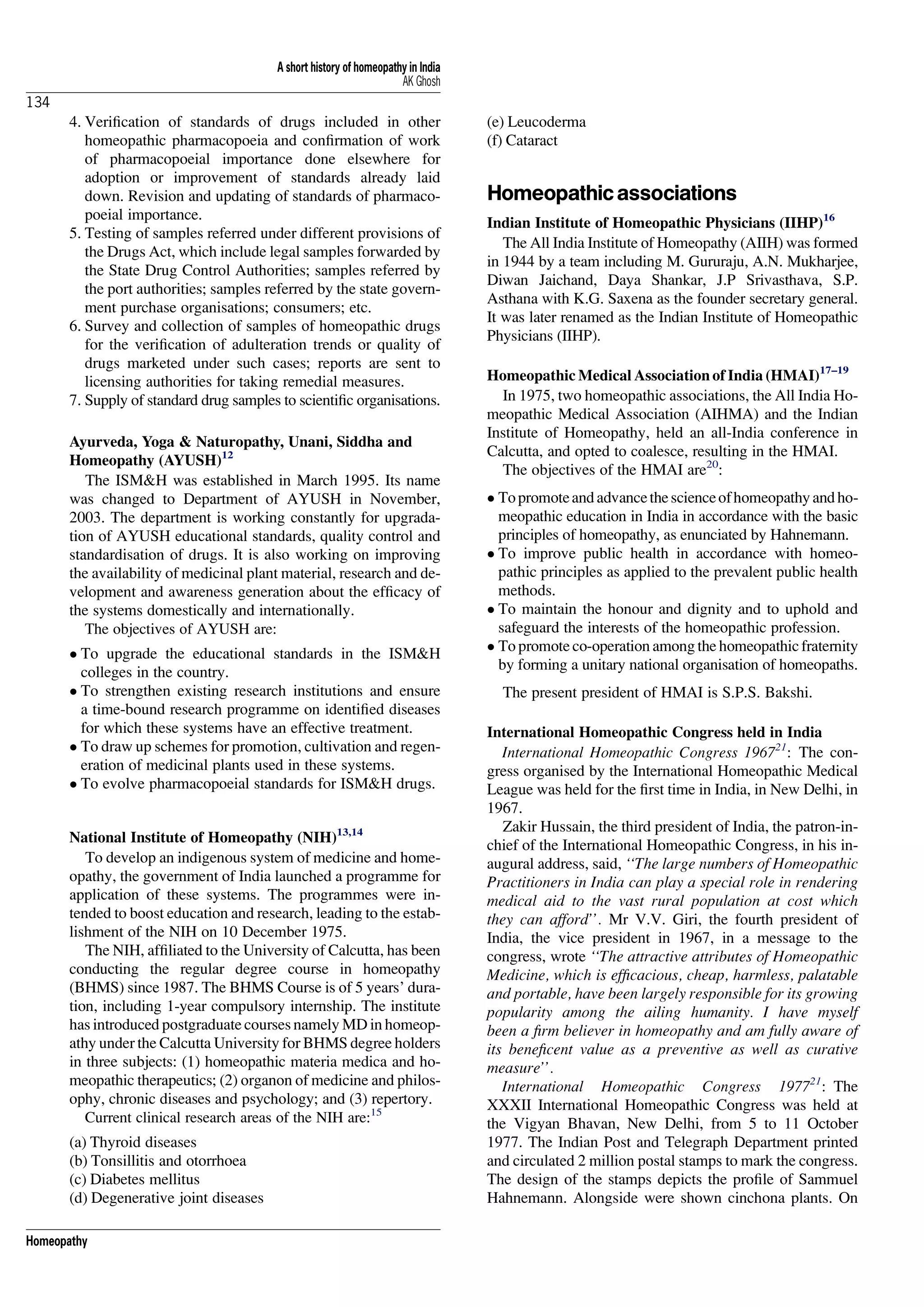 A short history of the development of homeopathy in India | PDF