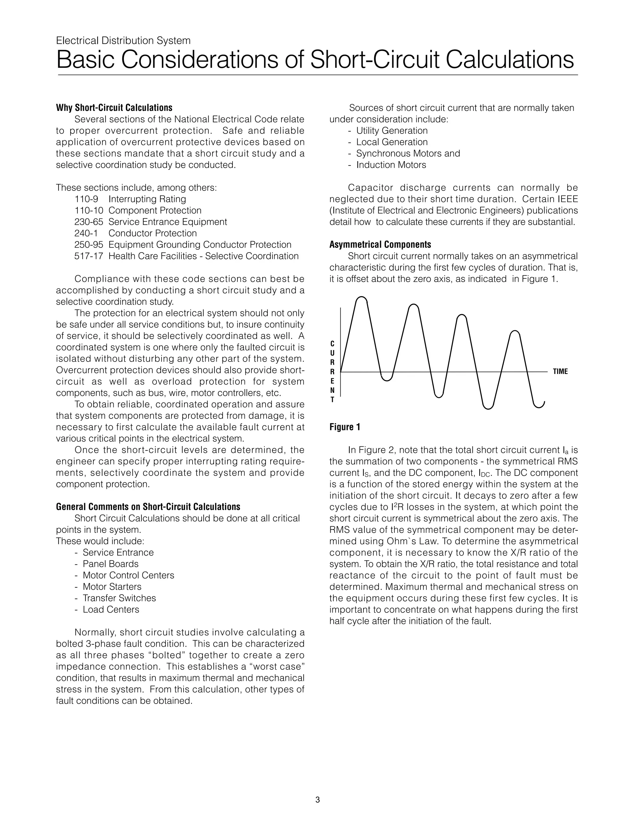 A simple approach to short circuit calculations | PDF