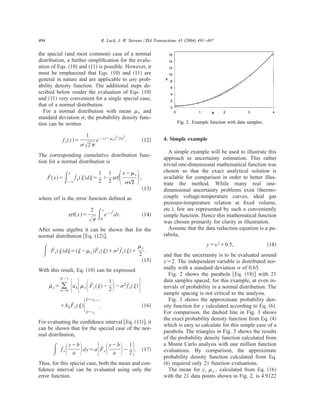 A simple numerical procedure for estimating nonlinear uncertainty propagation | PDF | Physics ...