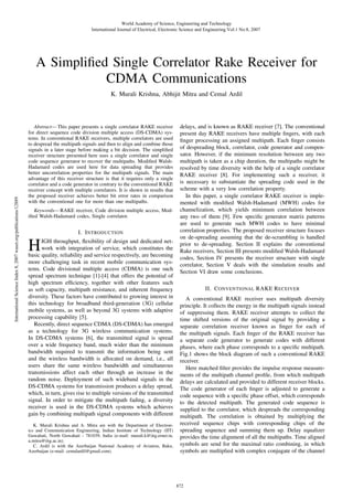 A simplified-single-correlator-rake-receiver-for-cdma-communications | PDF | Computer Networking ...