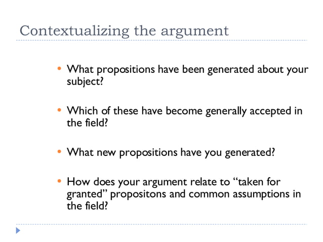 A Solid Argument | PPT