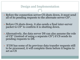 A Split Protocol Technique for Web Server Migration | PPT