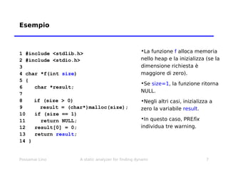 A static Analyzer for Finding Dynamic Programming Errors | PPT