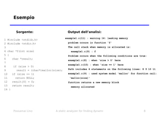 A static Analyzer for Finding Dynamic Programming Errors | PPT